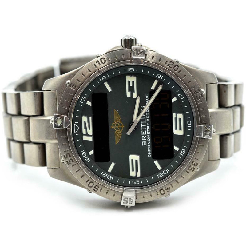 Breitling Aerospace Titanium E 75362 Multi-Function Quartz