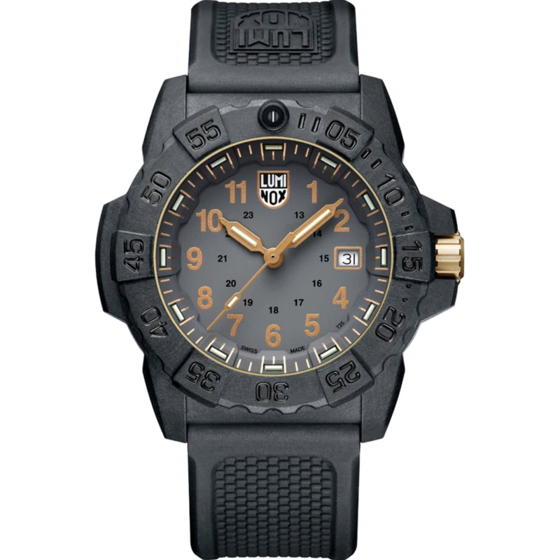 Luminox Navy SEAL 3508 Gold Holiday Edition Watch