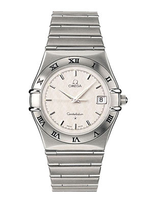 Omega Constellation Silver Dial Date Window Swiss Watch