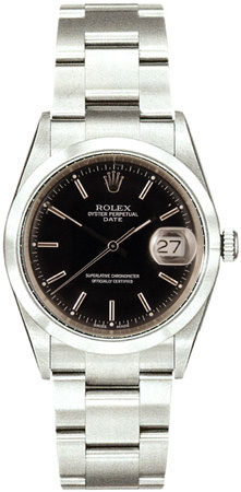 Rolex 15200 Stainless Steel Black Dial